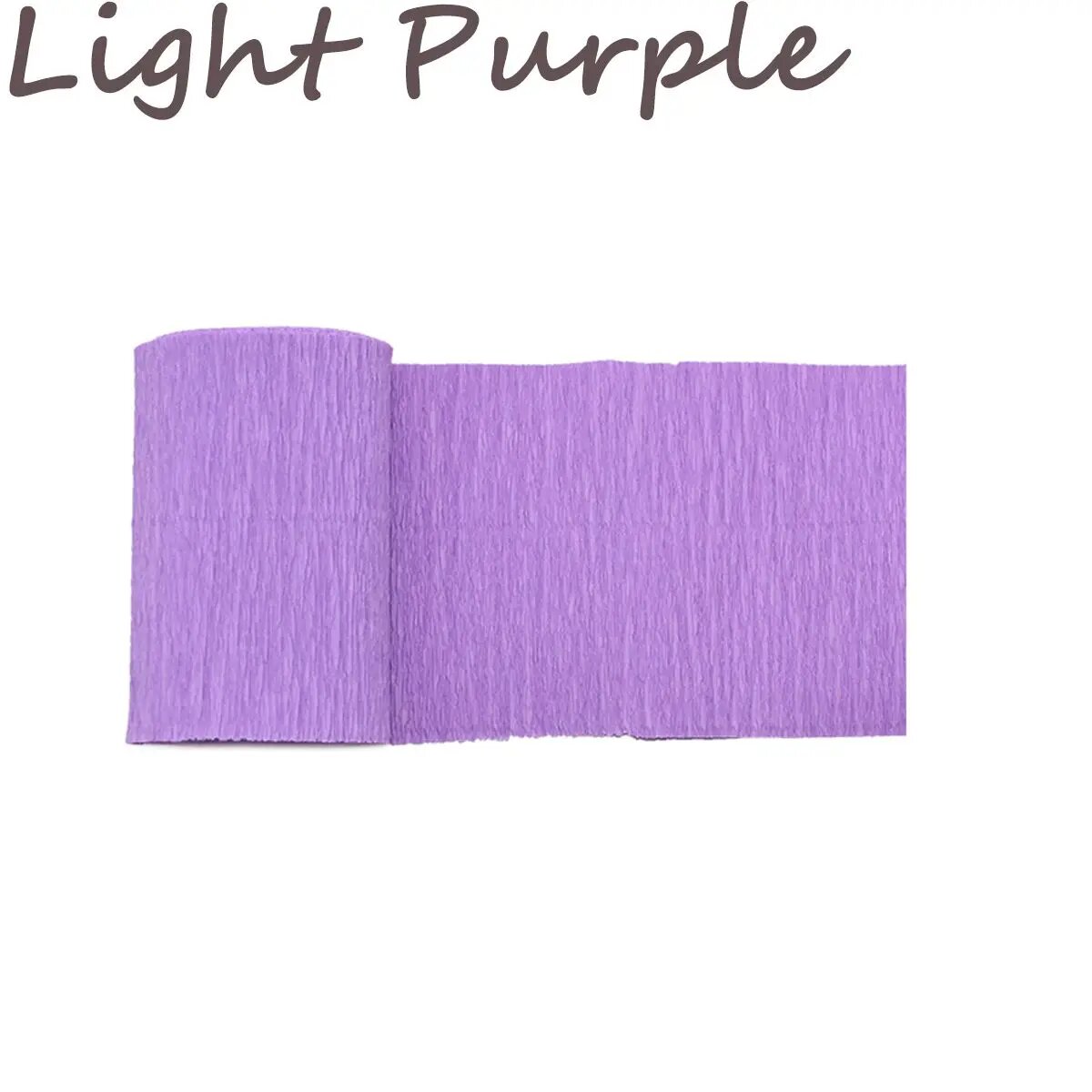 Креп бумага Light Purple, фиолетовый