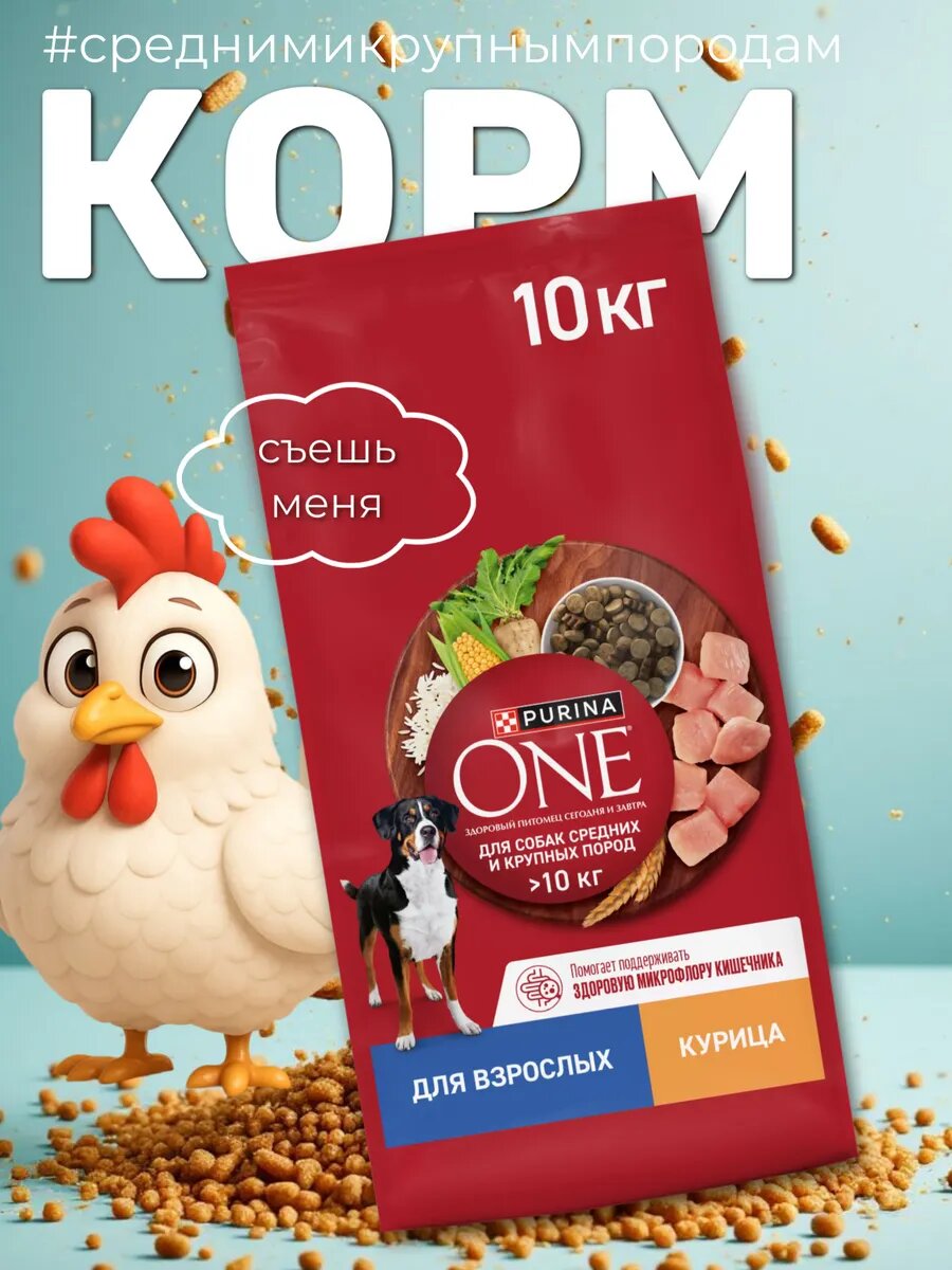 Сухой корм для собак, 10 кг