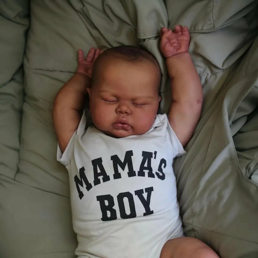 60см Кукла-реборн и тканевым телом