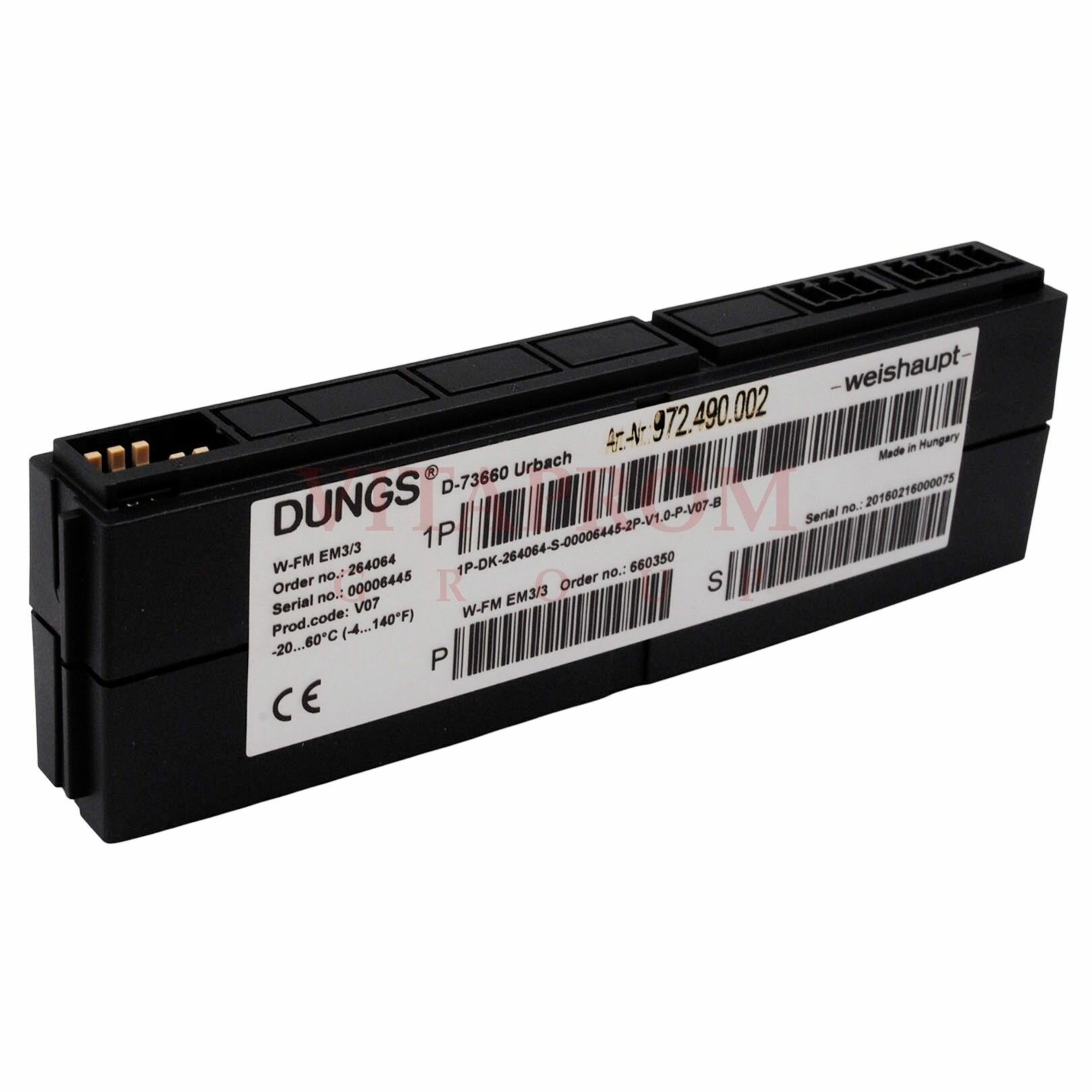 Модуль аналоговый Weishaupt W-FM EM3/3 V1.0