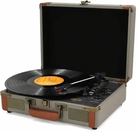 Виниловый проигрыватель Ritmix LP-130B, полностью автоматический, серый