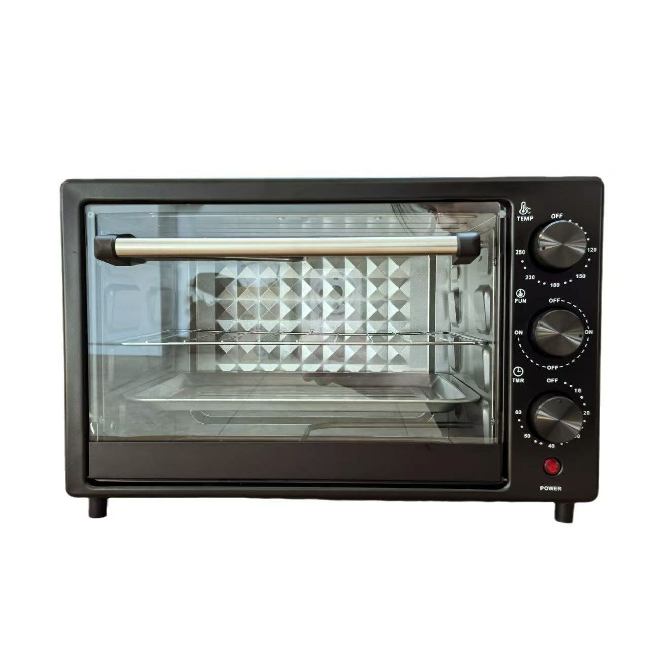 Электрическая духовка объемом 25 л , 1500 Вт, вертел, конвекция