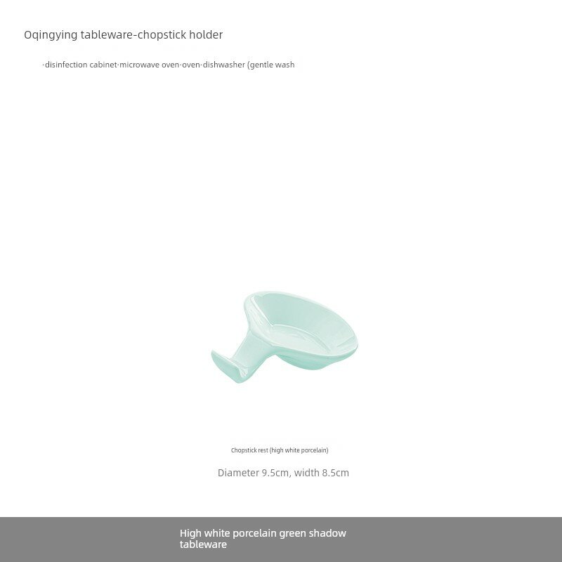 Набор посуды Qingying: тарелка и миска из высокотемпературного селадона в новом китайском стиле, 2025 год, для