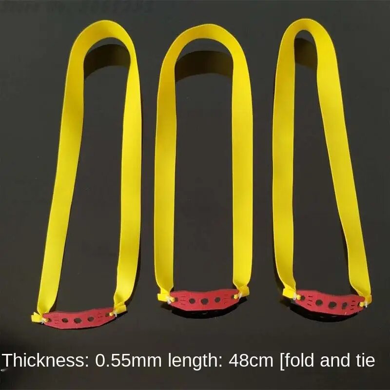 Резинки для рогаток 5 шт. Желтый, 5pcs 0.55mm