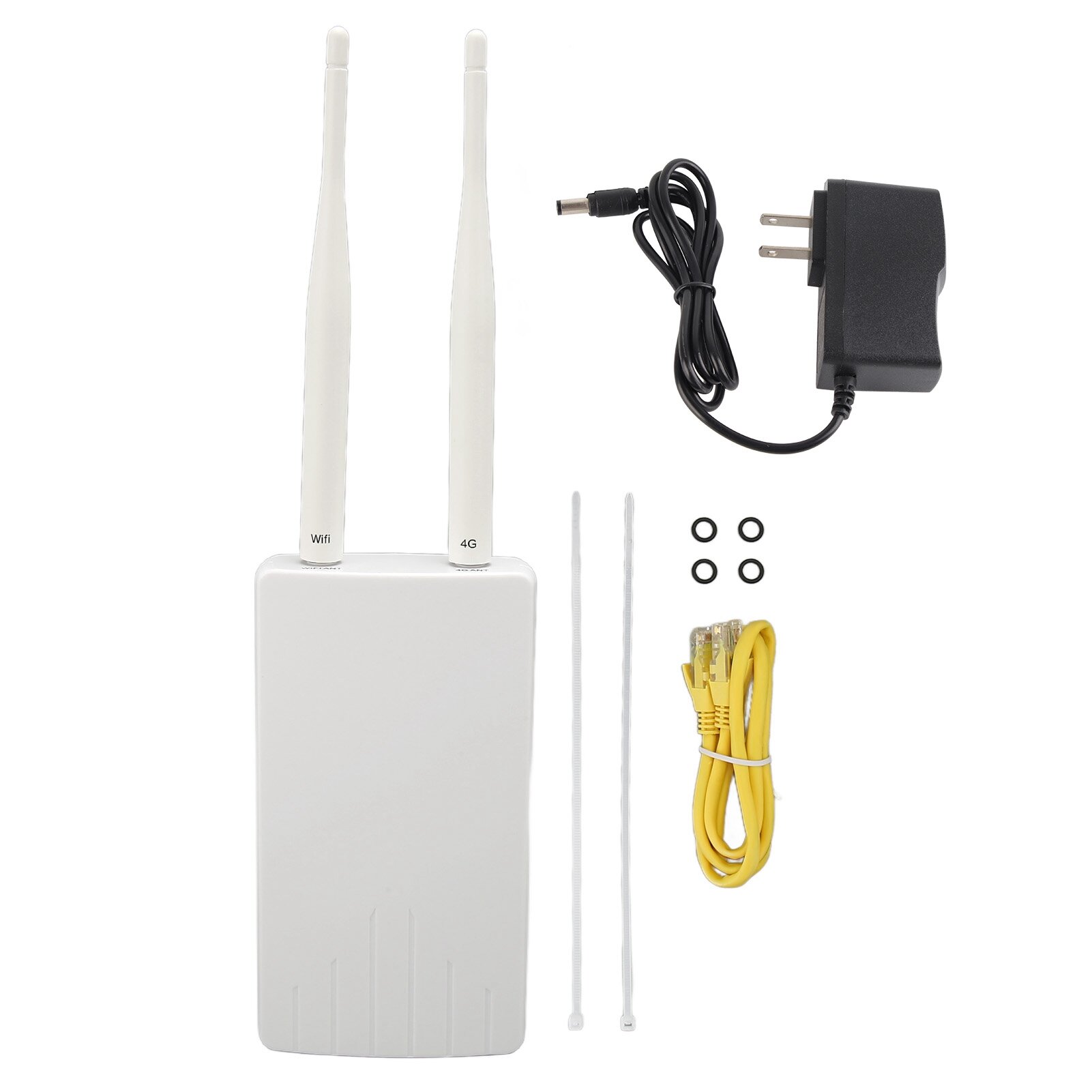 4G LTE Беспроводной маршрутизатор с SIM -картой слот 300 Мбит / с разблокированных беспроводных мобильных мобильных маршрутизаторов Wi -Fi с 2 антеннами US Plugure