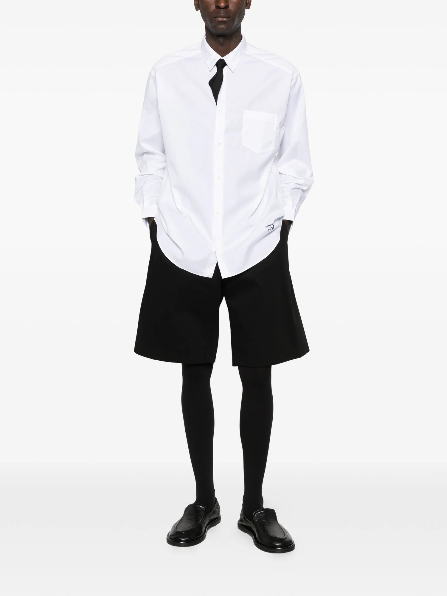 Рубашка Comme des Garcons SHIRT, размер L, white — фото 1