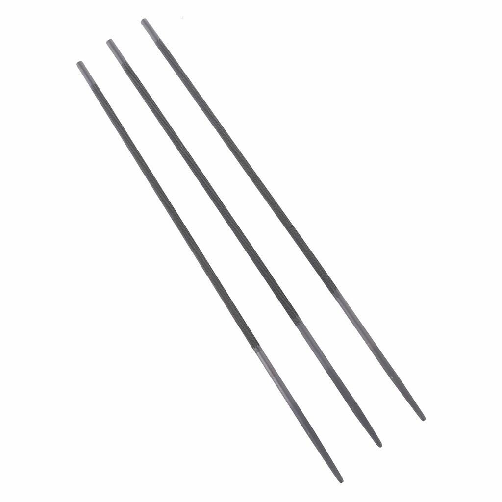 3x Про 4мм Круглые Напильники для Цепей Пилы