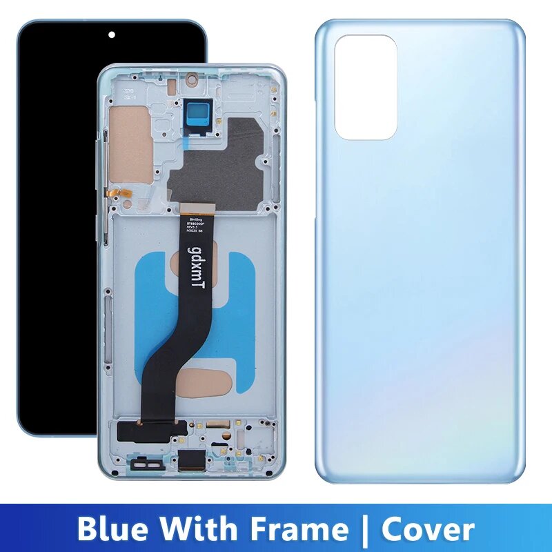 ЖК-дисплей S20 Plus G985F G986F/DS AMOLED для Samsung Galaxy S20 Plus, дисплей TFT BlueFrame Cover