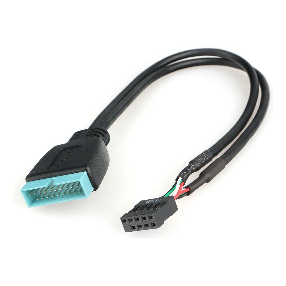 Gembird кабели Cablexpert Внутренний USB2 - USB3 кабель, 9pin 19pin, 0.3m CC-U3U2-01