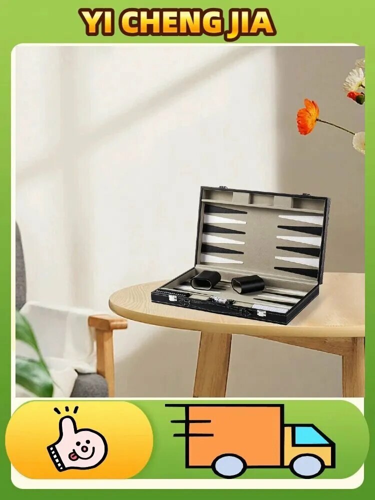 Нарды большие деревянные подарочные настольные не дорогие для взрослых в виде чемодана