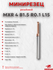 MXR 4 B1.5 R0.1 L15 минирезец Deskar