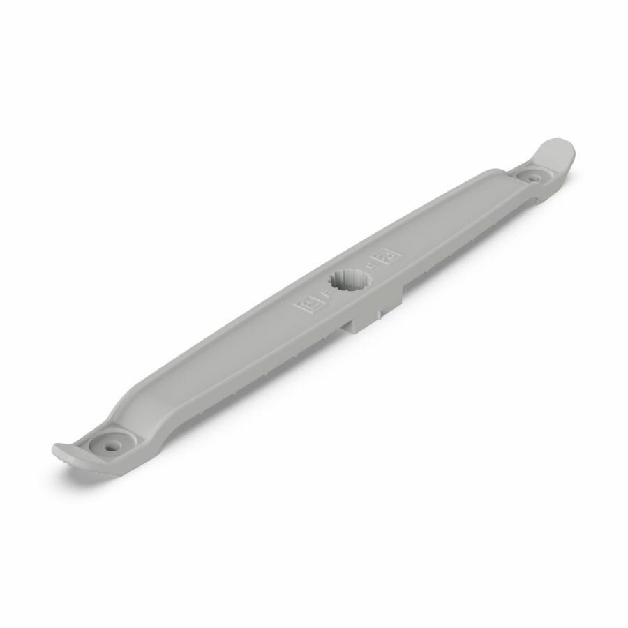 Держатель плоского кабеля двусторонний для прямого монтажа на 12 мест серый 20шт Промрукав