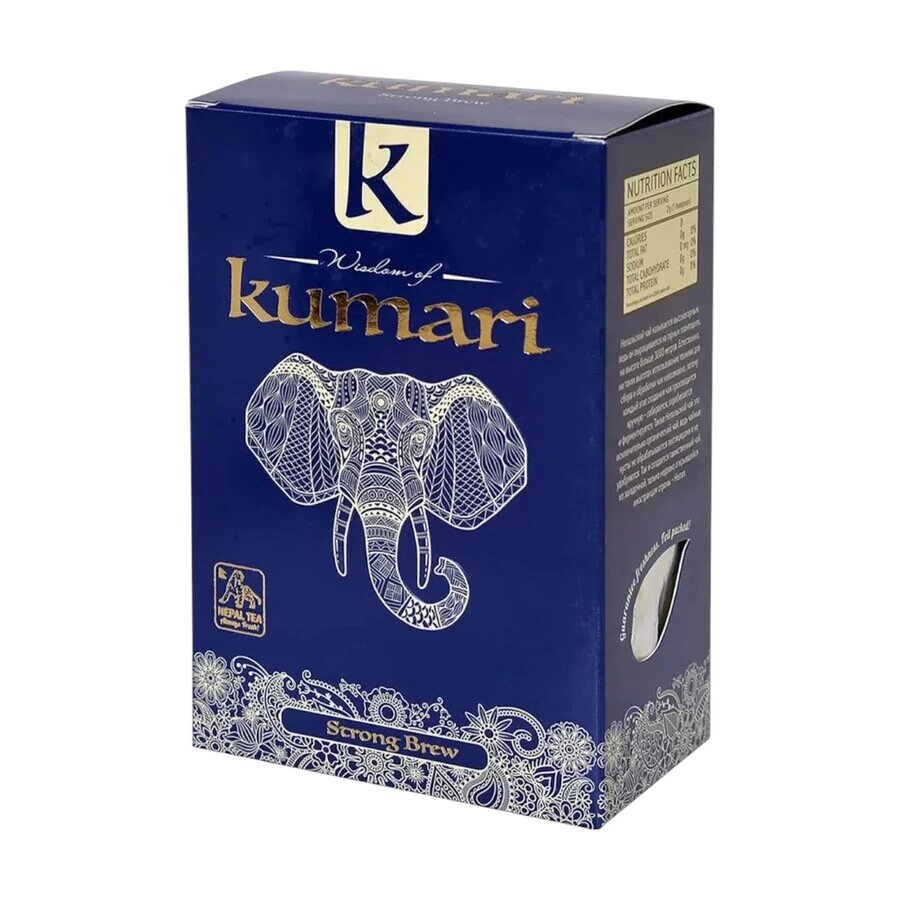 Чай черный крепкий мелколистовой Strong Brew Kumari 100г