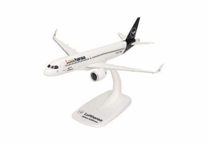 Herpa Snap-Fit Модель самолета Airbus A320neo Lufthansa
