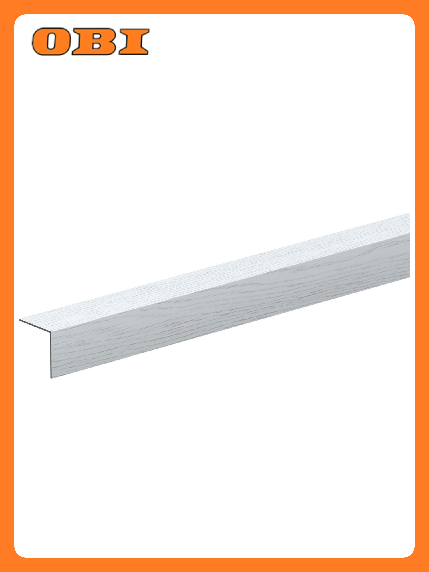 Угол ПВХ идеал 253 ясень серый 15Х15Х2700ММ