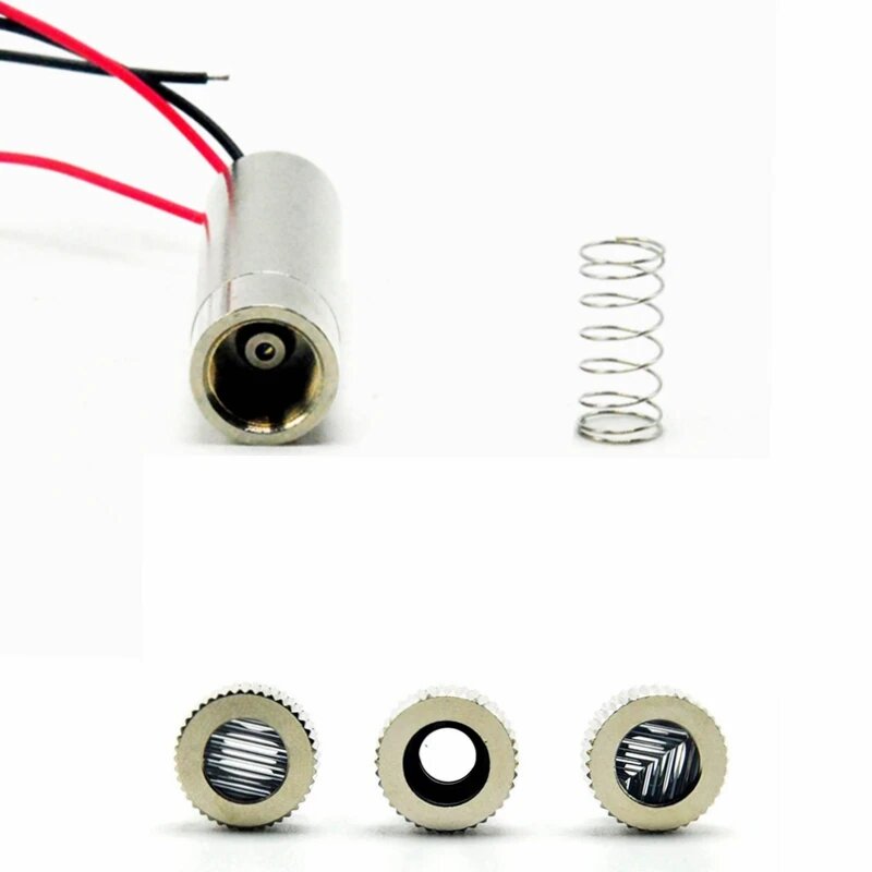 Инфракрасный лазерный диодный модуль 850 нм 30 МВт, с регулировкой 12 мм, 3-5 в постоянного тока, с перекрестной линией 3 в 1