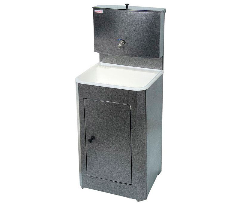 Умывальник электрический (С В/Н 17Л) пласт. Мойка серебро акватекс миасс