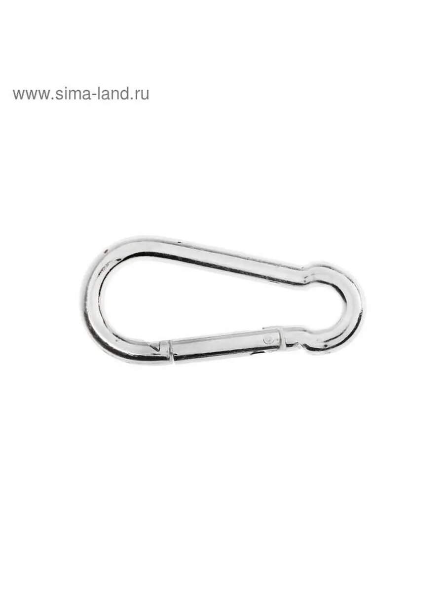 Качественный оцинкованный карабин для цепей и тросов