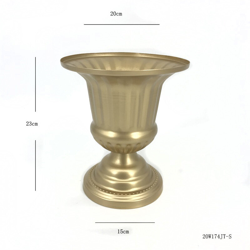 Европейский металлический цветочный горшок для свадебного декора, аранжировщик сухих цветов, домашний цветочный вазон, декор для съемки