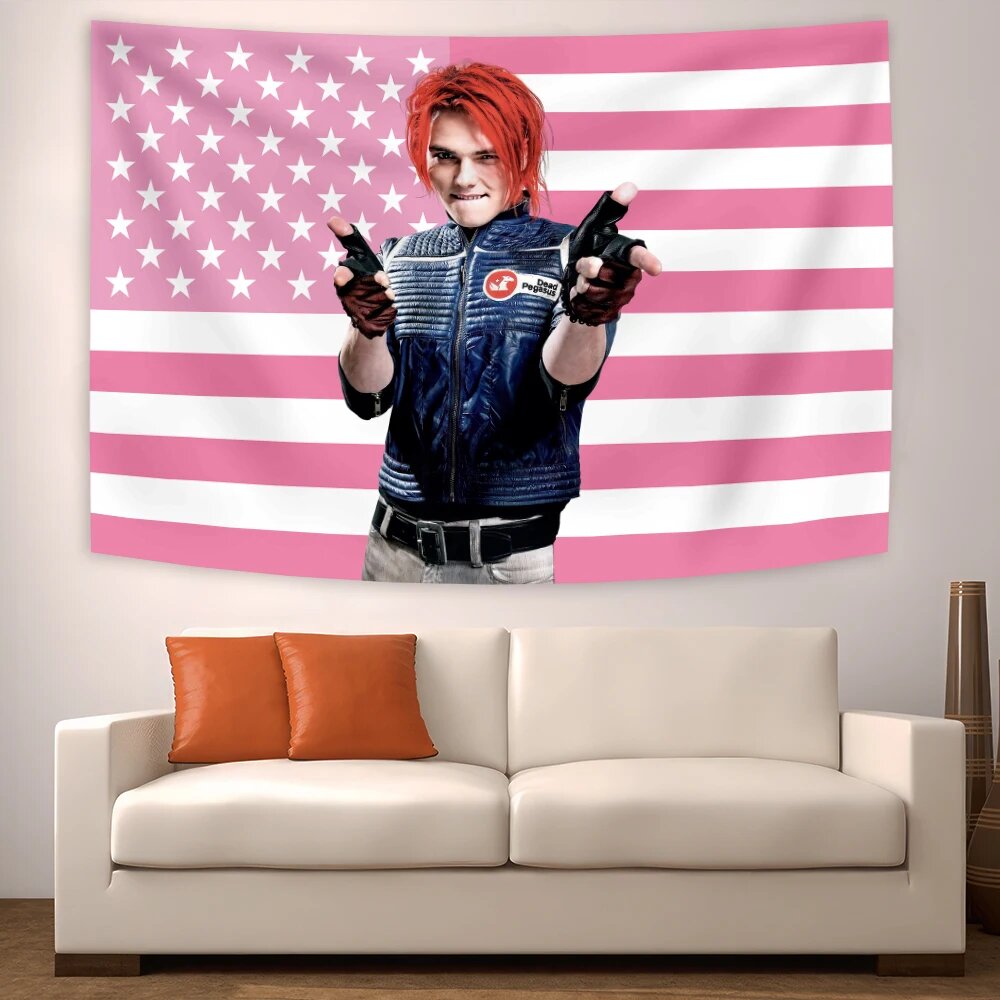 Гобелен My Chemical Romance Gerard Way, 60x90cm, цвет B