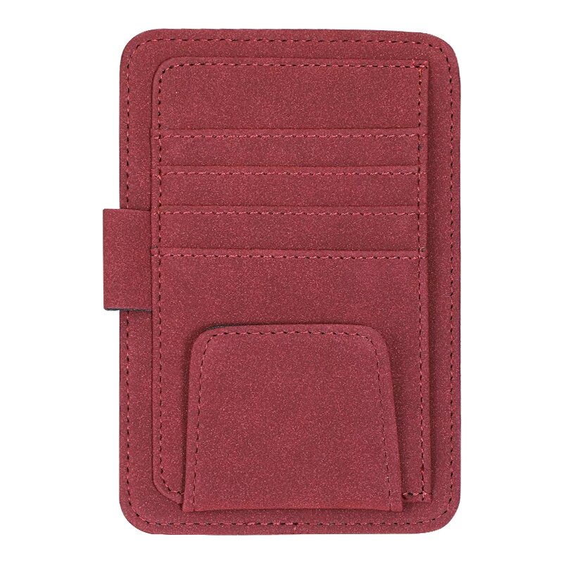 Держатель для карт на солнцезащитный козырек автомобиля, многофункциональный органайзер для очков и карт, креативные