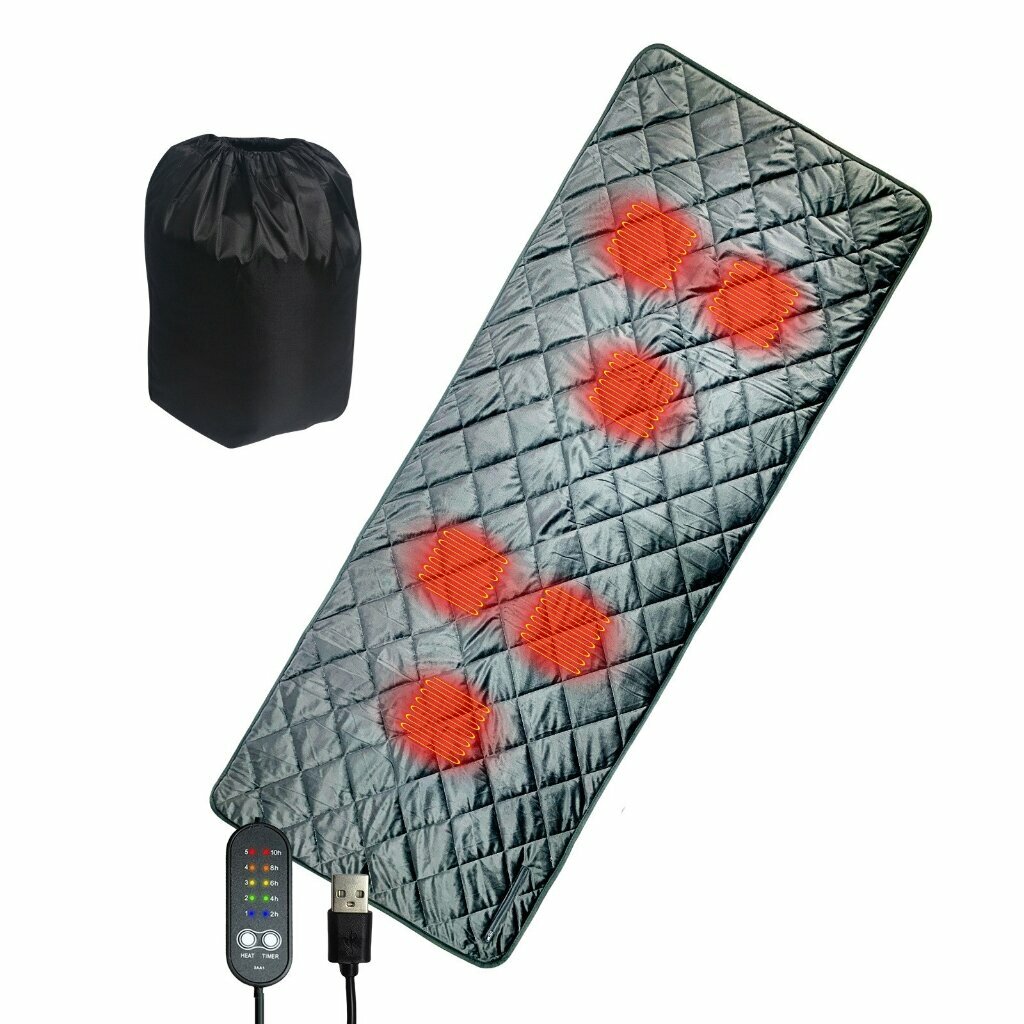 Портативная Походная Грелка Для Палатки Из легкого Синтетического Волокна С Автоматическим Контролем Температуры