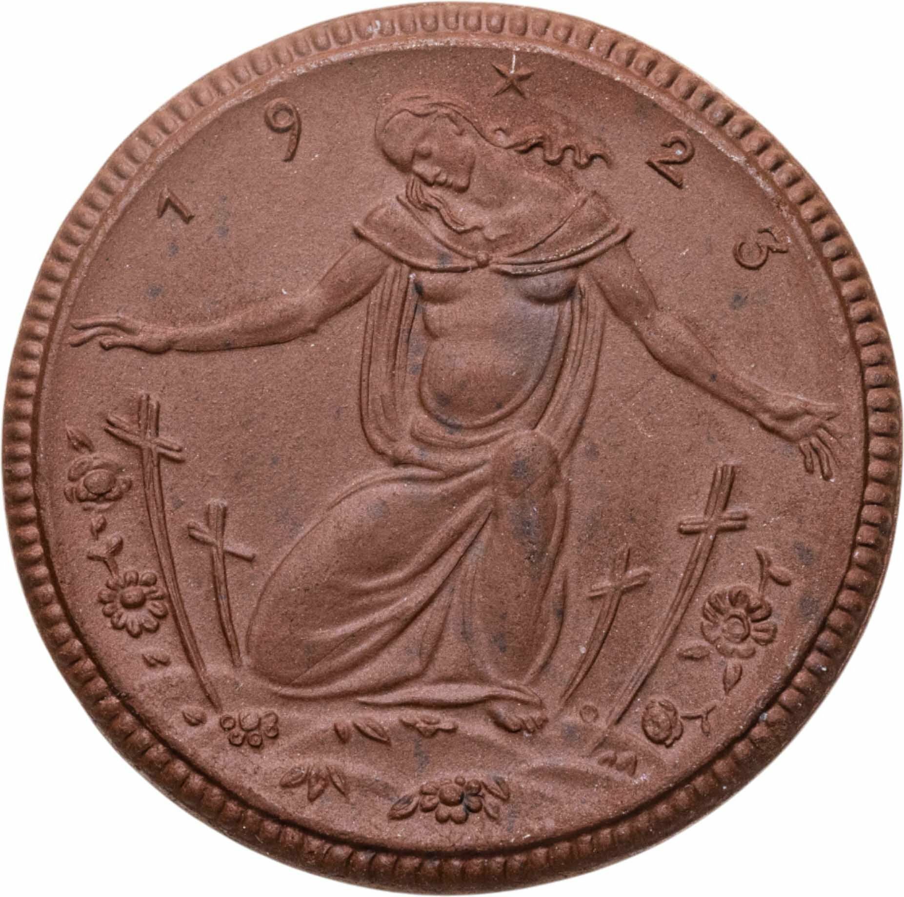 Медаль Германия Мейсен 1923