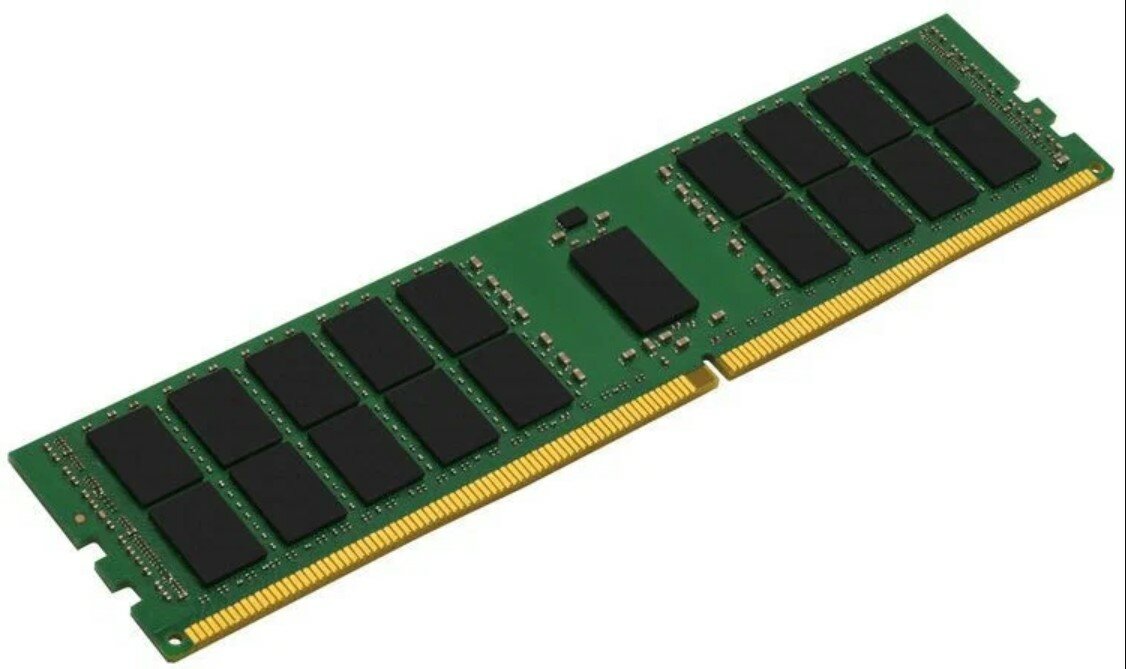 Оперативная память Kingston, серверная, DDR4, 32GB, 3200MHz, ECC Reg
