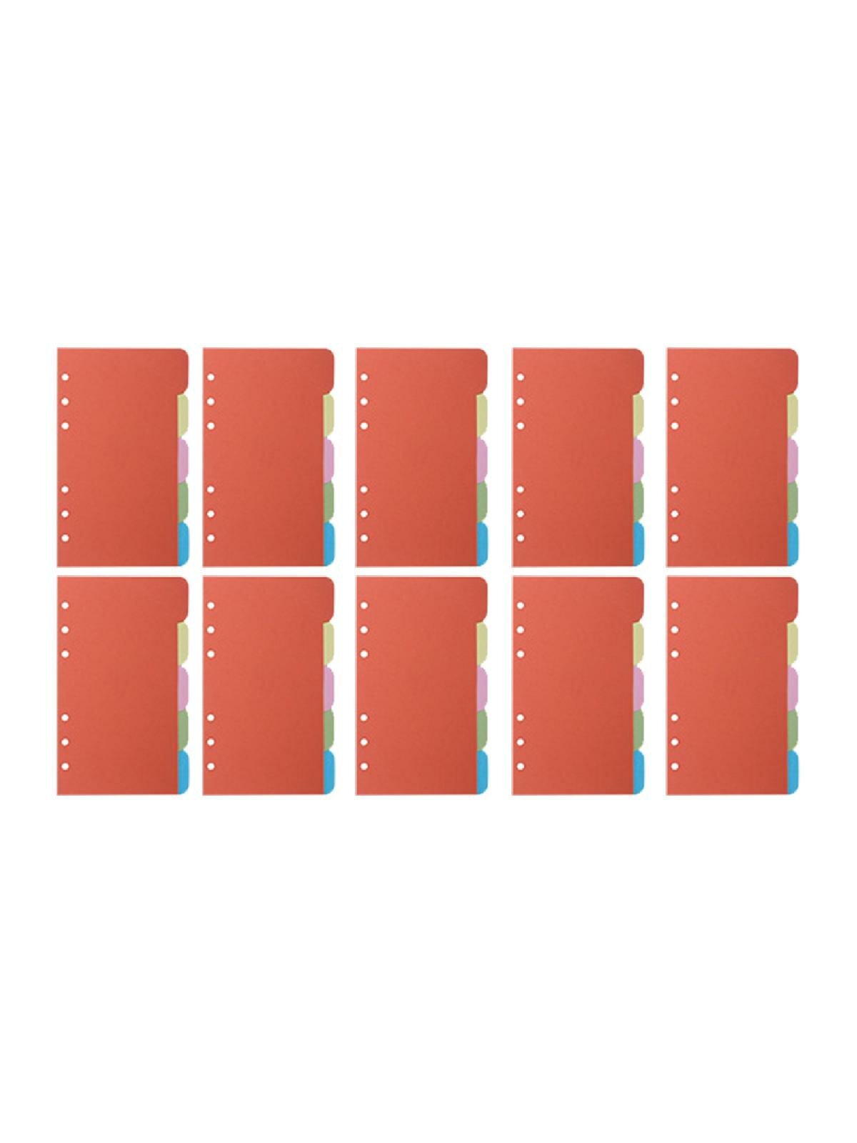 10 шт./компл. Разделители для папок A 5 A 6 B5 Разделители для папок для офиса