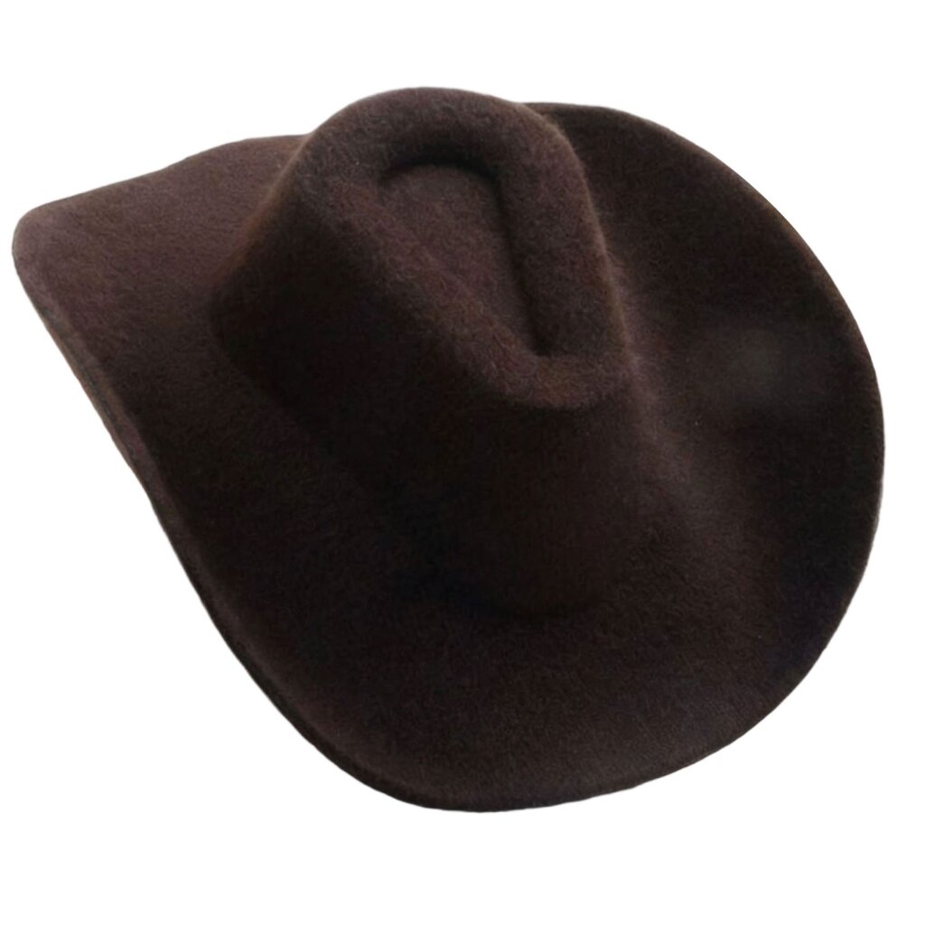 Крошечные украшения в стиле ковбойская шляпа Миниатюрный орнамент в стиле вестерн для поделок ручной работы