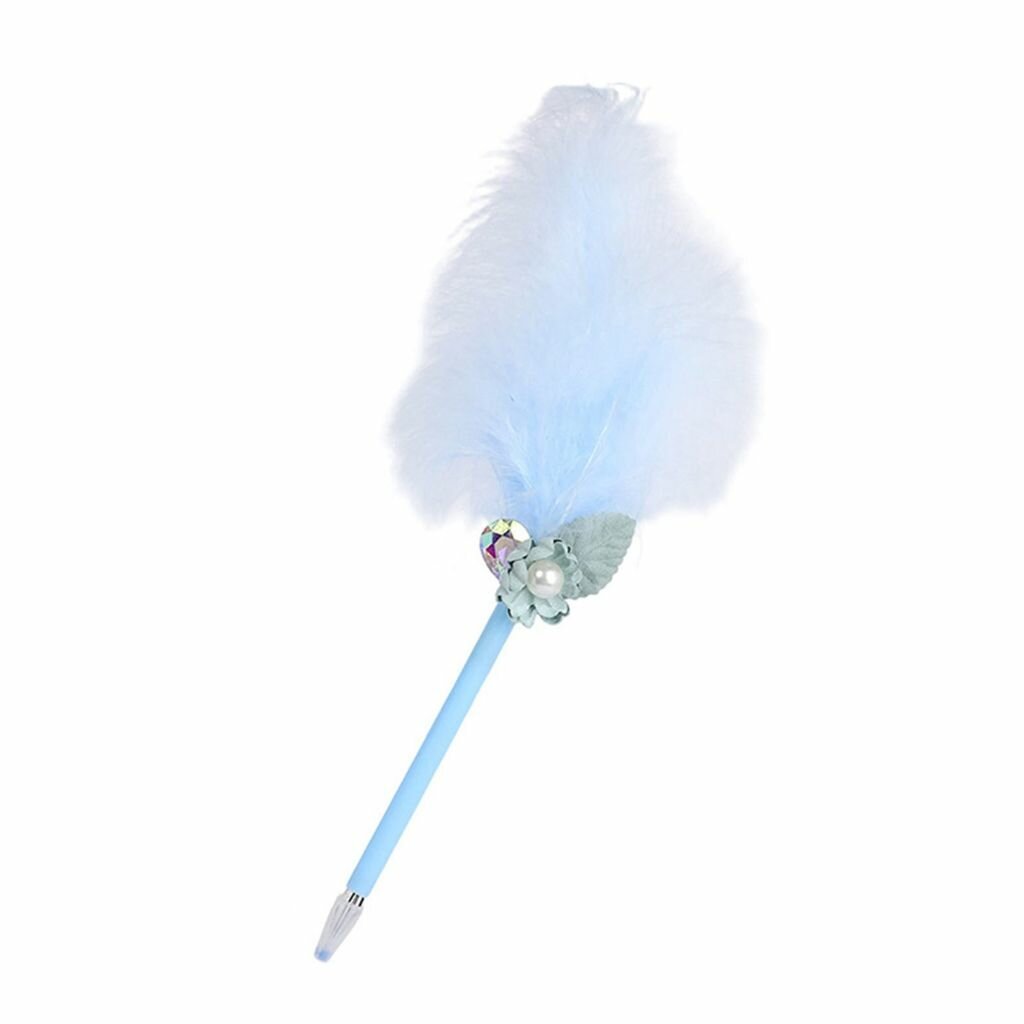 Шариковая ручка в стиле ретро западном стиле-светло-голубой B