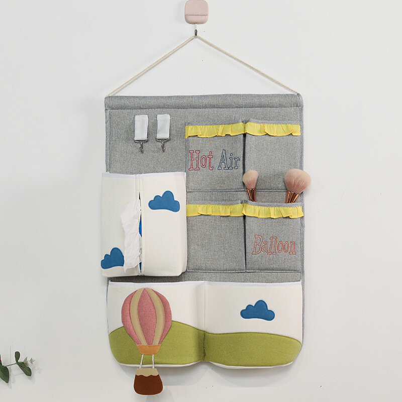 Настенная сумка для хранения, подвесная сумка, маленькая тканевая сумка, настенная сумка для стола, прикроватная подвесная сумка, сумка для хранения за дверью