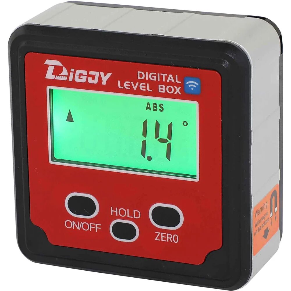 Уровень-угломер DIGJY электронный 60x60x25мм Bluetooth 82412SB-00B