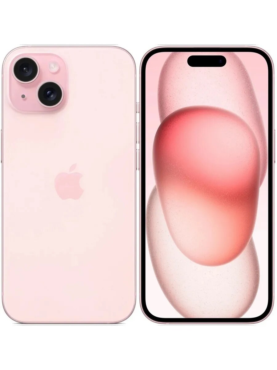Смартфон Apple iPhone 15 256GB Розовый (Pink), Без RuStore/MAX