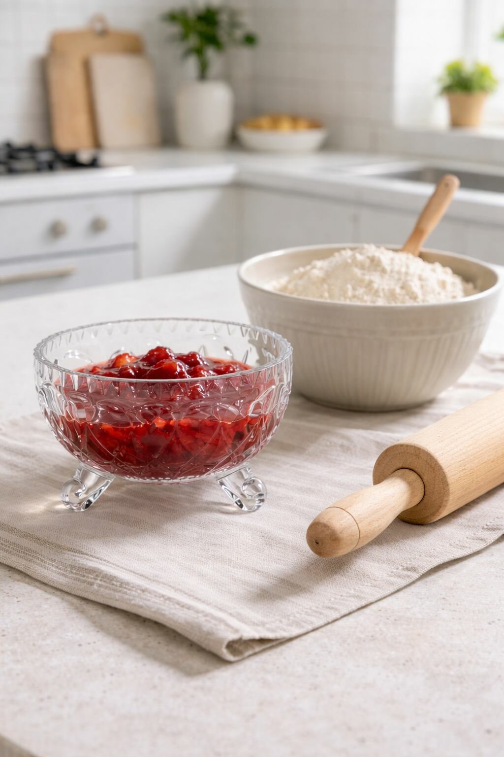 Креманка, розетка для варенья DELI, стекло, 215 мл