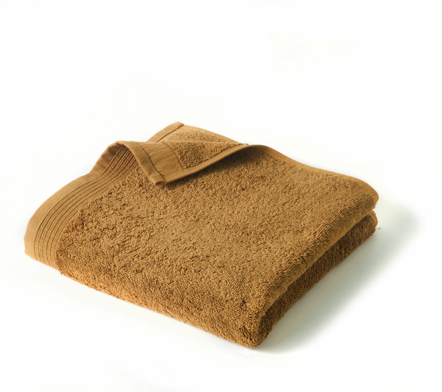 Полотенце Blanc des Vosges UNI OCRE 30/30 охра, хлопок 600гр/м2 (набор 2шт)