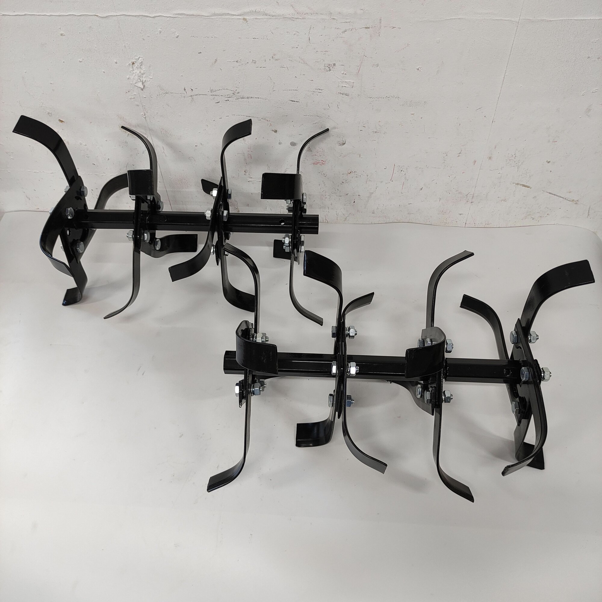 Фреза в сборе для мотоблока с захватом 110 см, 32 ножа, 24 мм шестигранник (1 пара).