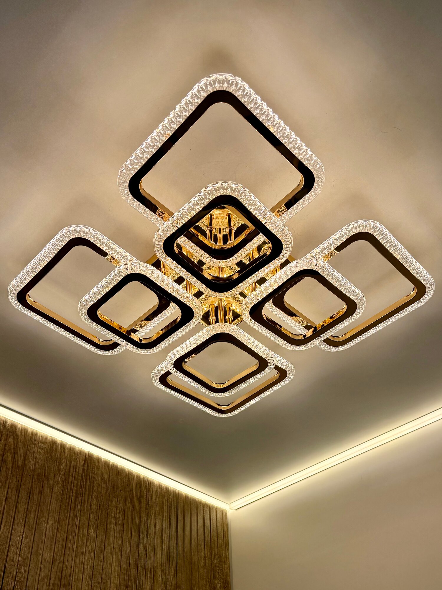 Свет Столицы Люстра потолочная светодиодная с пультом, 144Вт