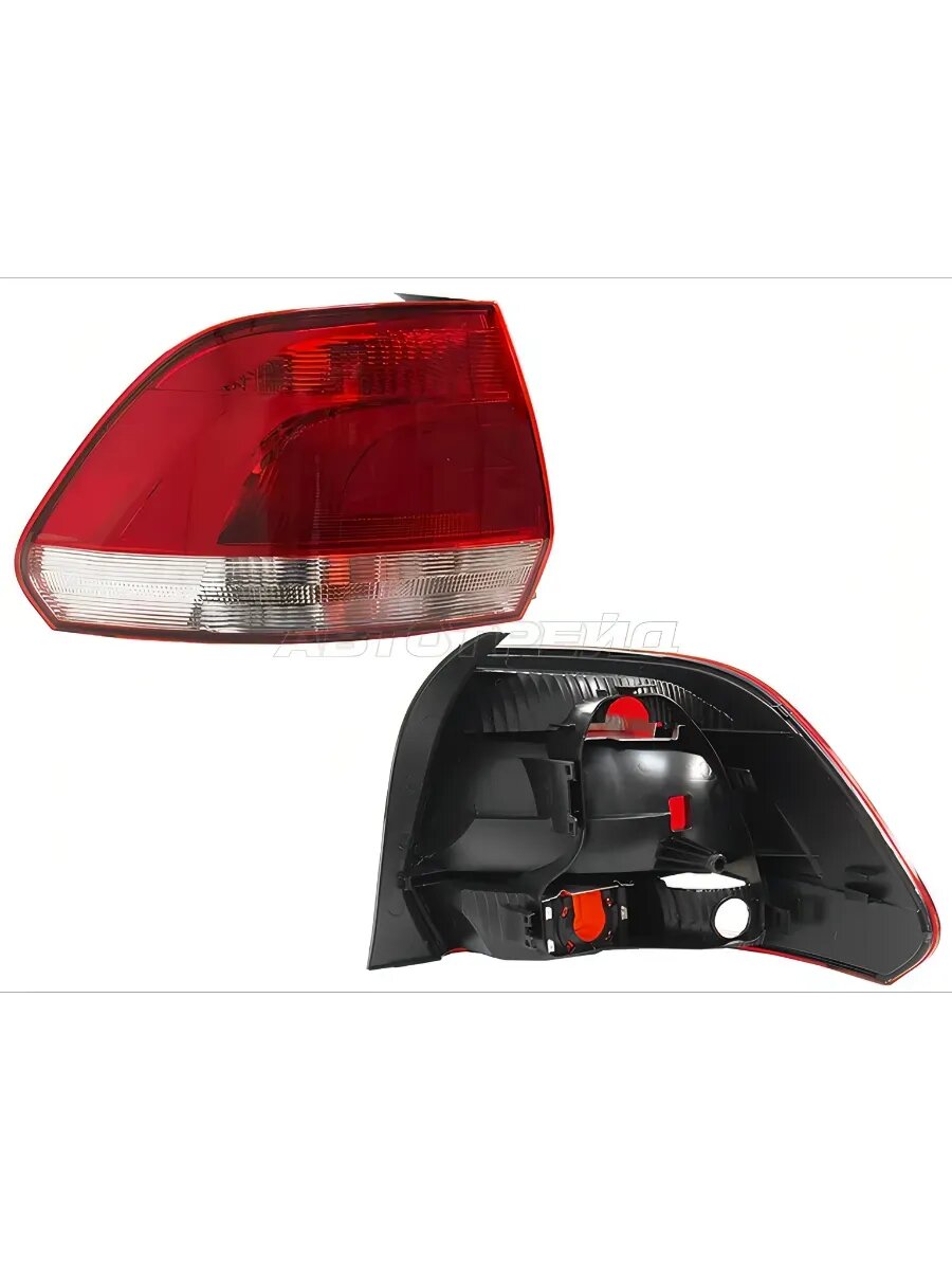 Фонарь задний левый Фольксваген Поло 09-15