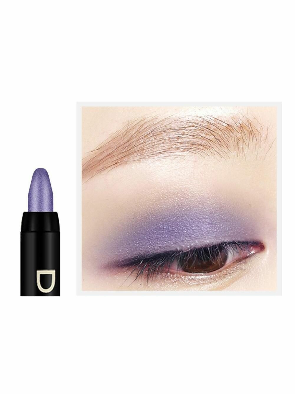 16 цветных водостойких карандашей для глаз с блестками: для век и слизистых, стойкие тени-хайлайтеры