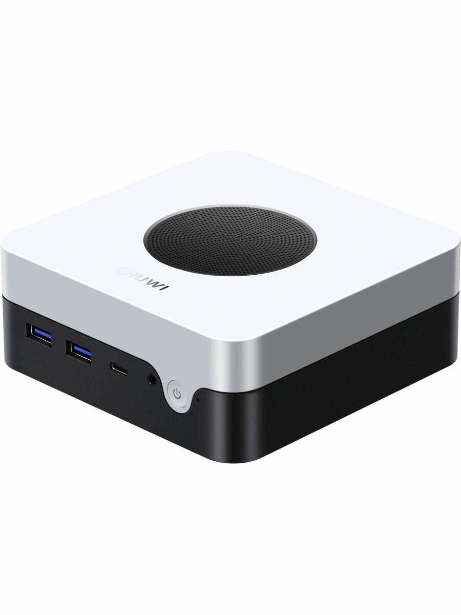 Неттоп Chuwi LarkBox X i3 1220P/8Gb/SSD256Gb UHDG/W11Pro/черный/белый