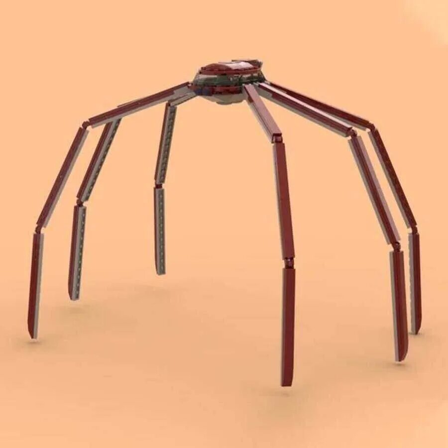 Конструктор MOC Space Colonizationes Alien Walker Mech, блочный, для детей от 6 до 18 лет, Китай