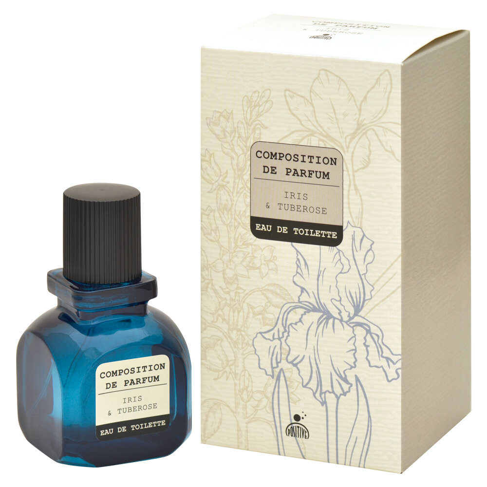 Туалетная вода женская позитив парфюм COMPOSITION DE PARFUM IRIS & TUBEROSE 50 мл