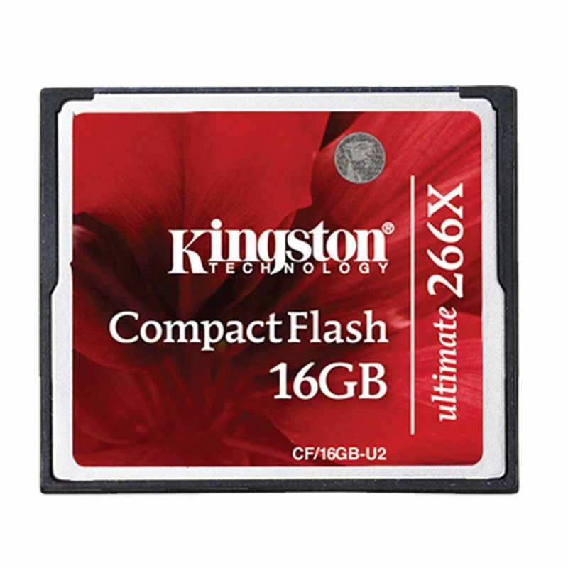Оригинальная карта памяти Kingston 16G CF 266X, сверхскоростное хранилище, карта памяти для фотоаппаратов Canon и