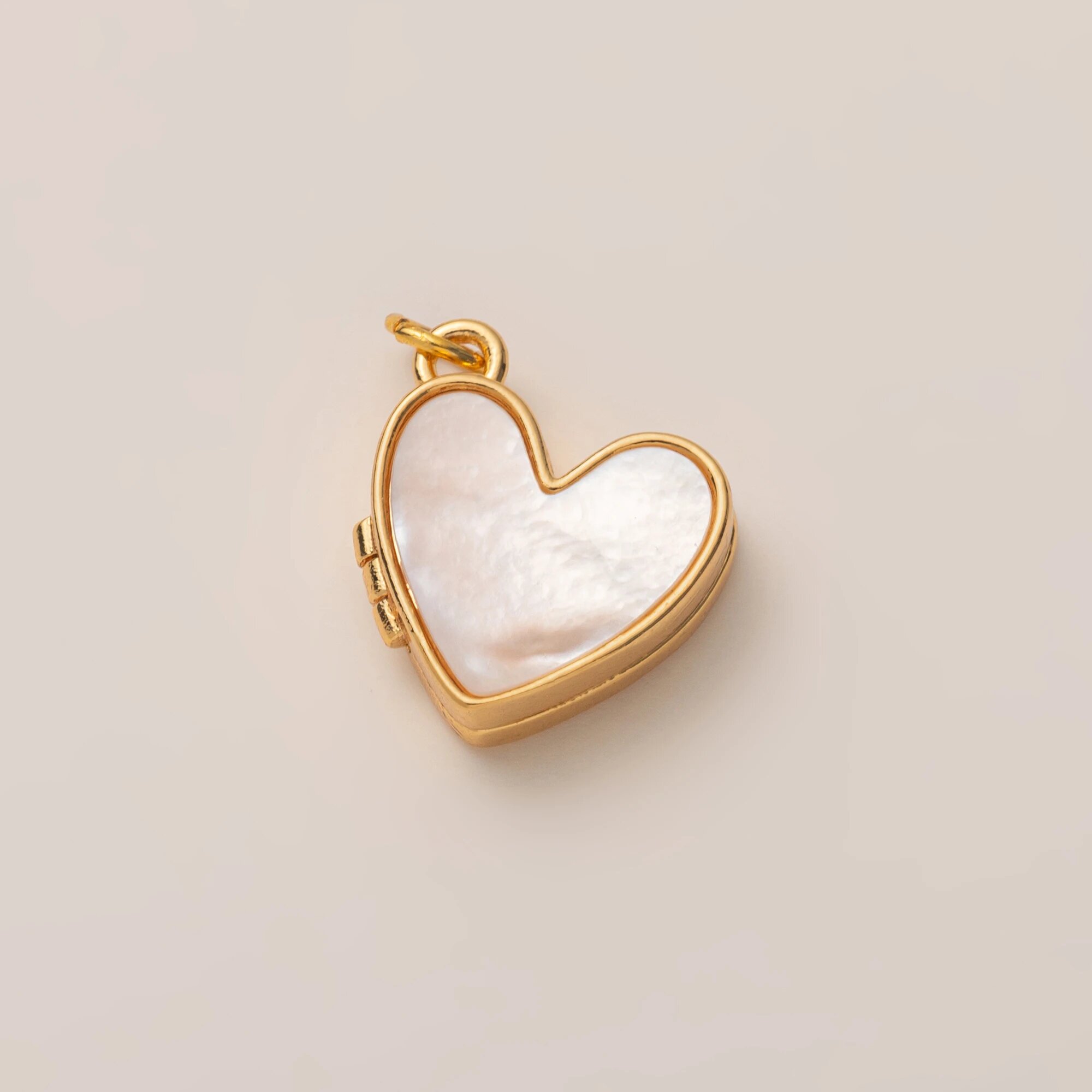 Кулон-открытка в форме сердца Love opening pendant