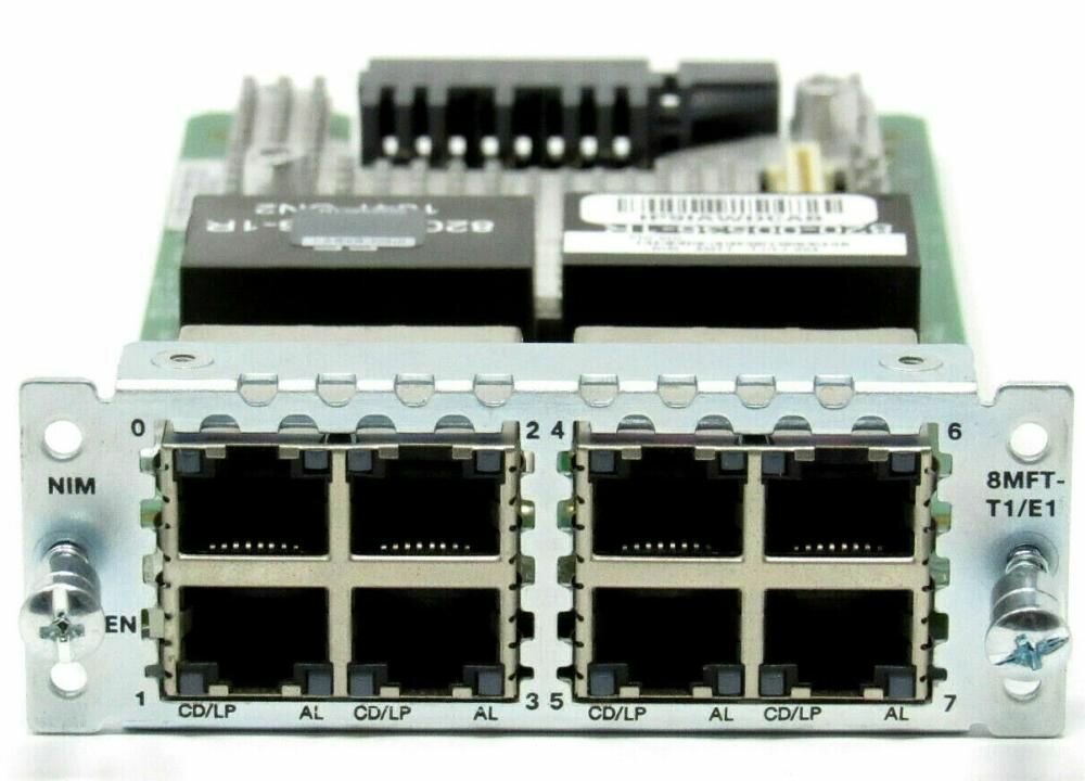 Модуль Cisco NIM-8MFT-T1-E1 — фото 1