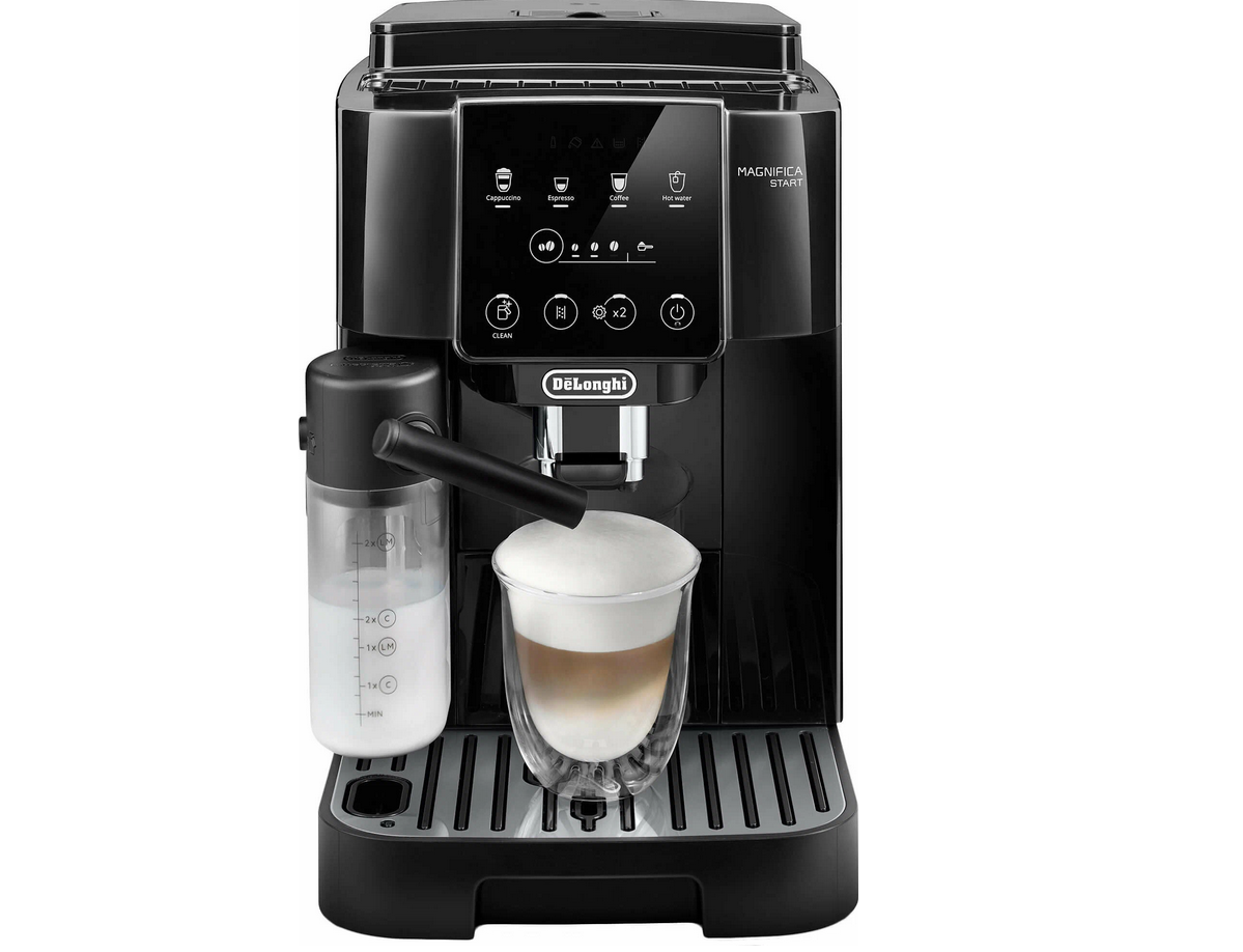 Кофемашина DeLonghi Magnifica Start ECAM220.60. B, 15 Бар, капучинатор, 13 степеней помола