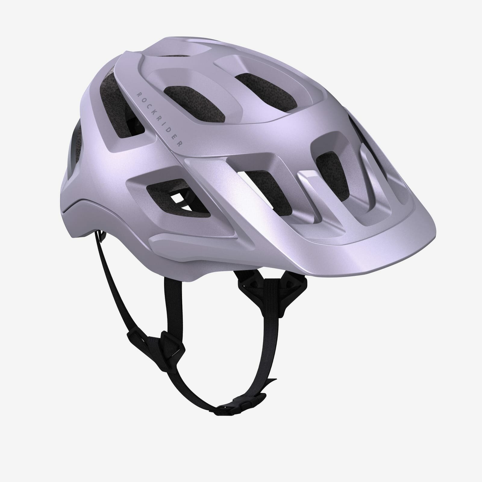 DECATHLON шлем защитный Decathlon Rockrider Expl 500, серый фиолет, размер M