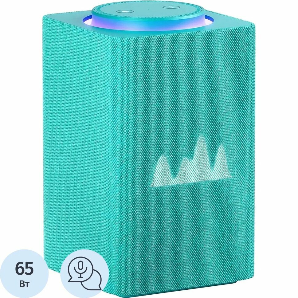 Умная колонка Яндекс Станция Макс Zigbee, бирюзов/turquoise (YNDX-00053TRQ), 2152856