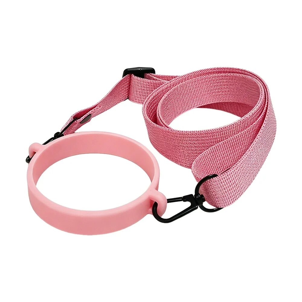 Регулируемый ремень для бутылки с водой, нейлон, универсальный Pink